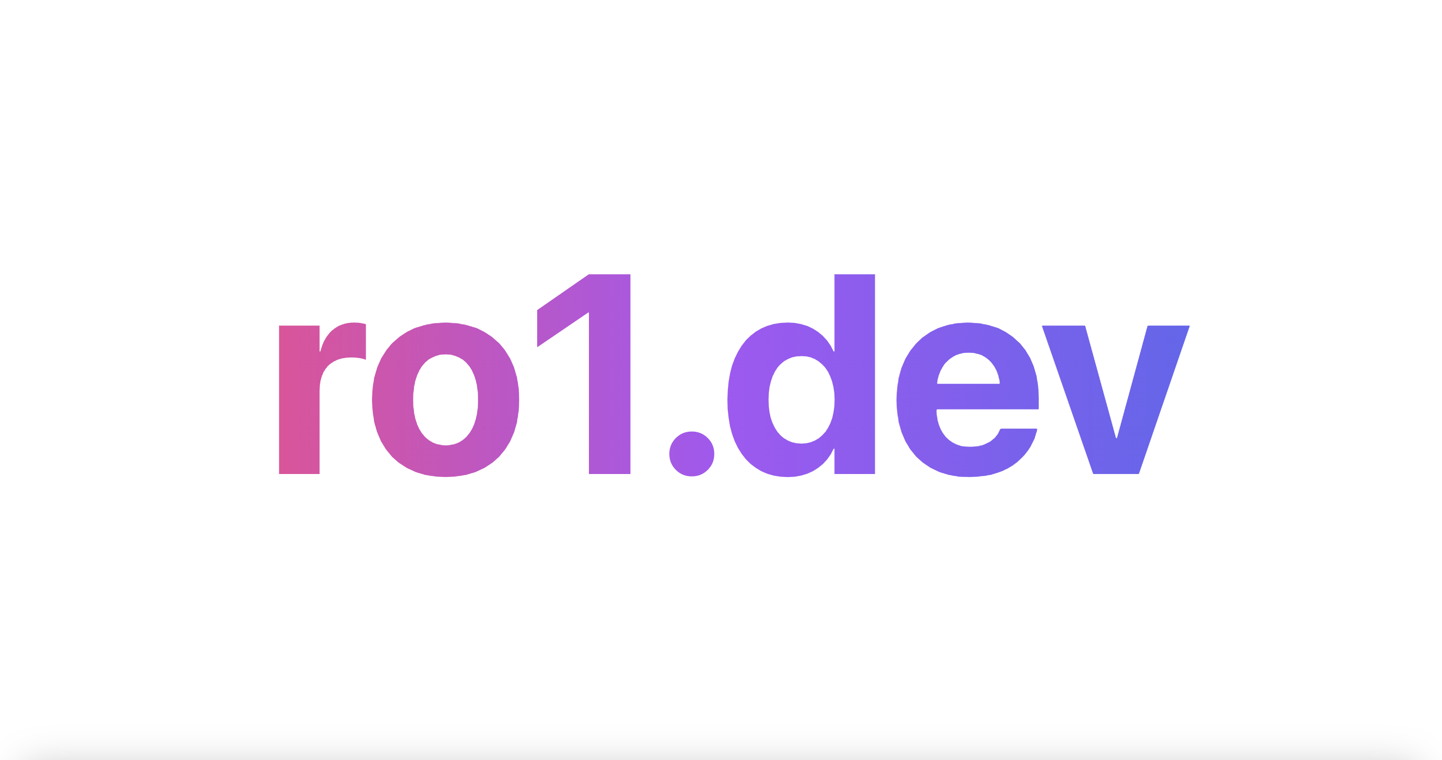 ro1dev web